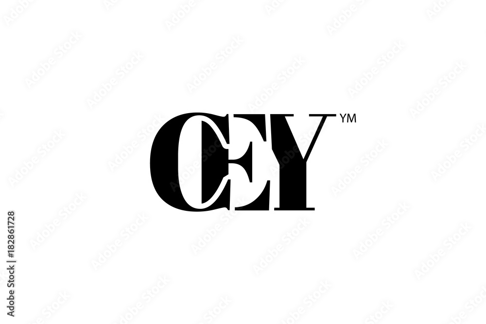 CEY Logo Branding Letter. Vector graphic design. Useful as app icon ...