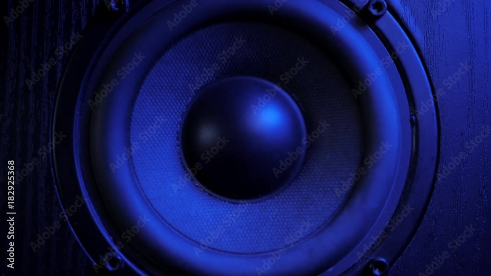 Hi end loudspeakers.Monitor hifi sound system for sound recording ...