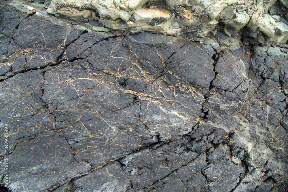 Foto de Stone texture background/Detail of sand stone texture/Natural ...