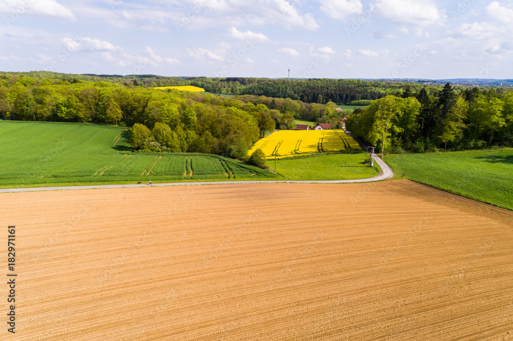 Landschaft in Deutschland Stock-Foto | Adobe Stock