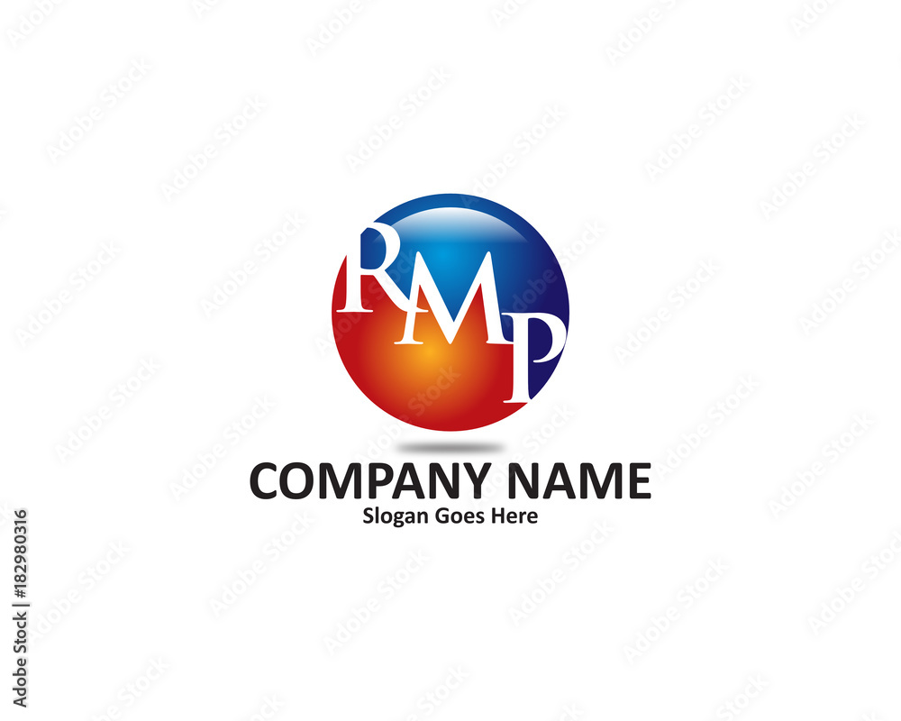 rmp letter logo Stock Vector | Adobe Stock