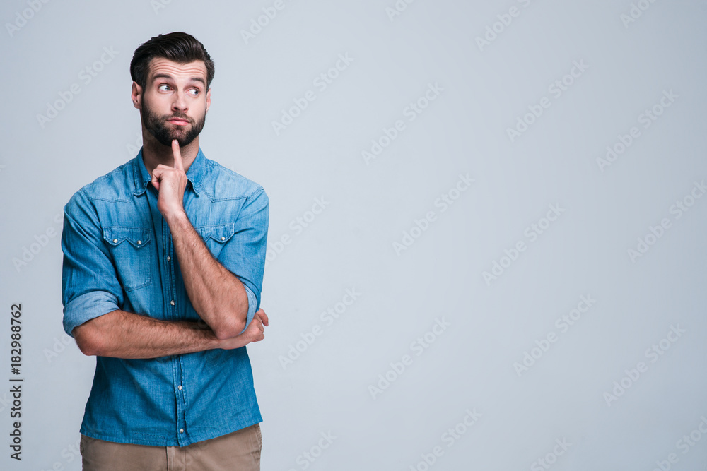 Confused Looking Person