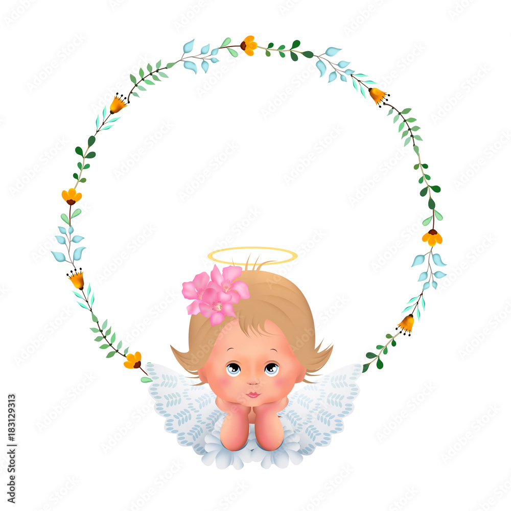 Baby Angel Background