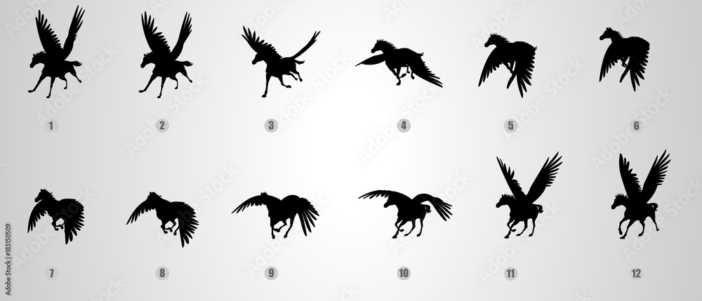 Flying cycle, Sprites, sprite sheets, Animation Sprites, Run cycle ...