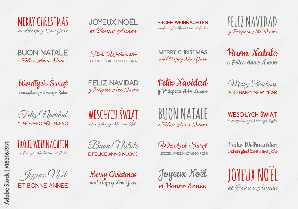 Happy New Year In Different Languages