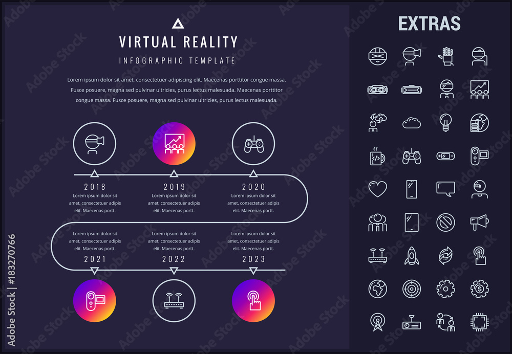 Infographic Video Timeline