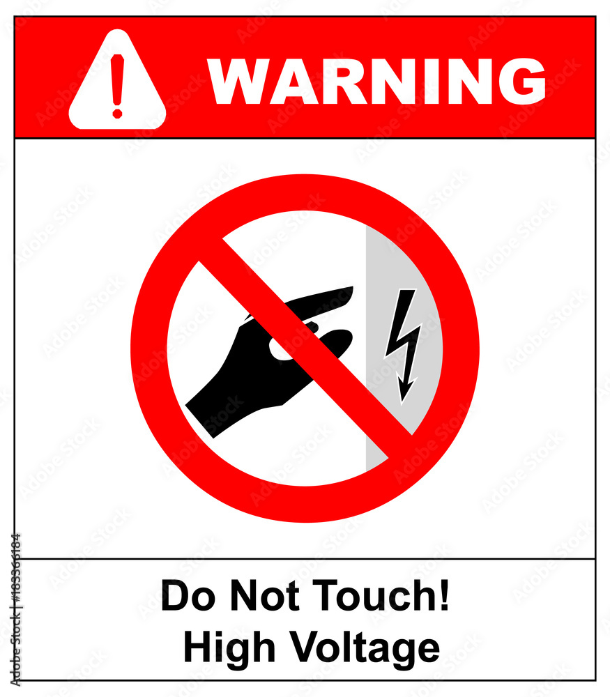 high voltage inside do not open, high voltage within keep out, do not ...