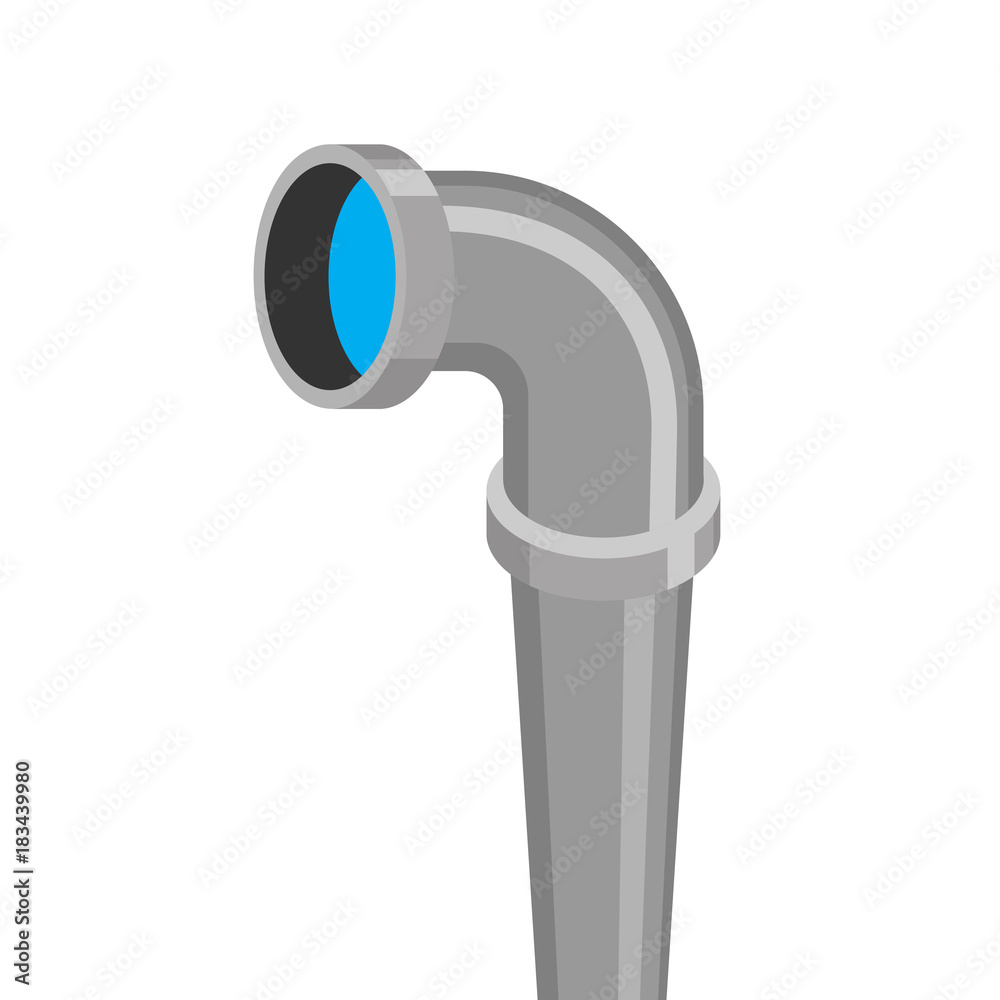 Periscope submarine isolated on white background. Vector illustration ...