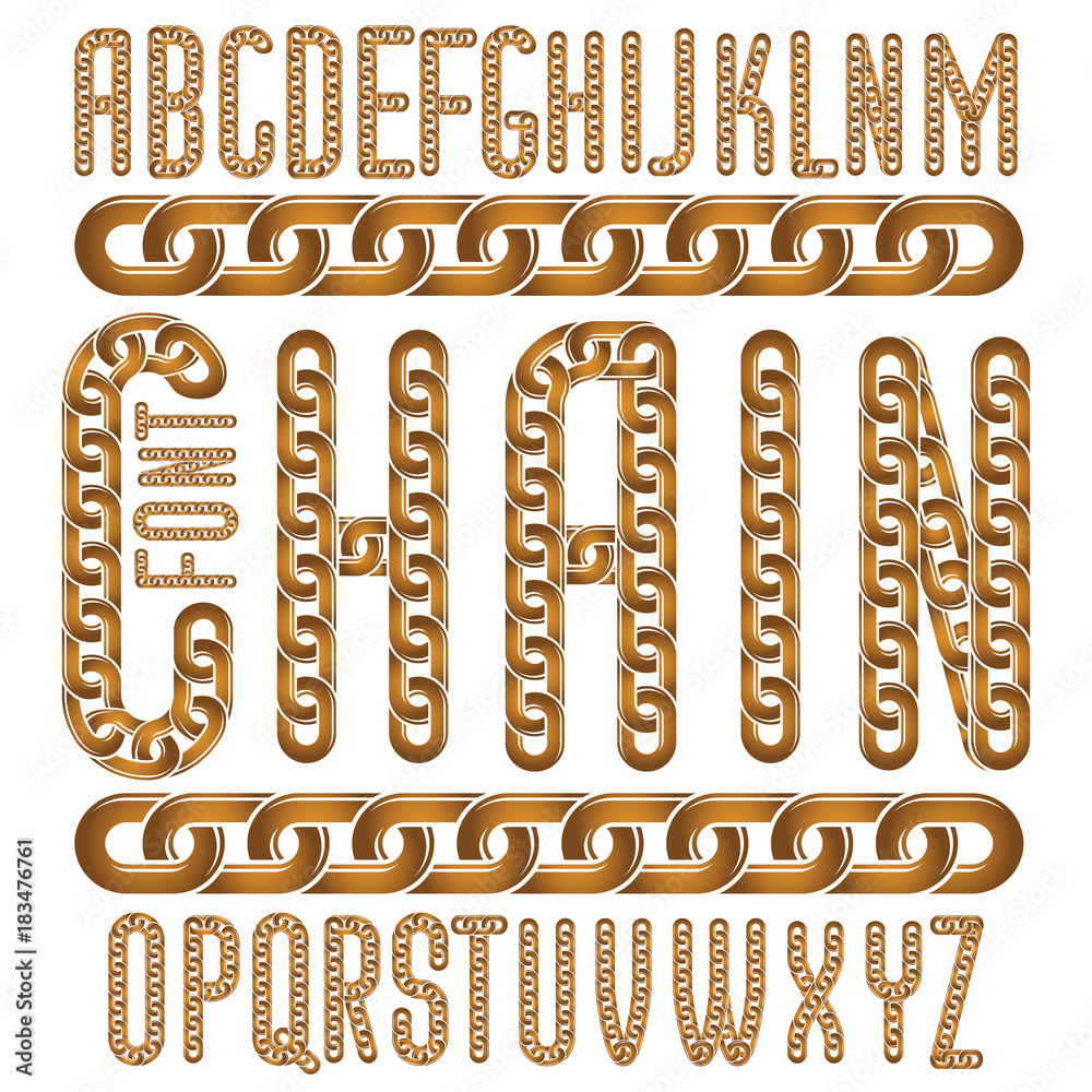 Vector font, trendy typescript can be used in poster creation. Capital ...