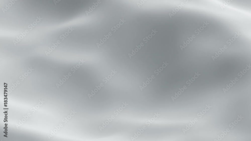 Abstract 3d rendering of seamless loop smooth surface animation with ...