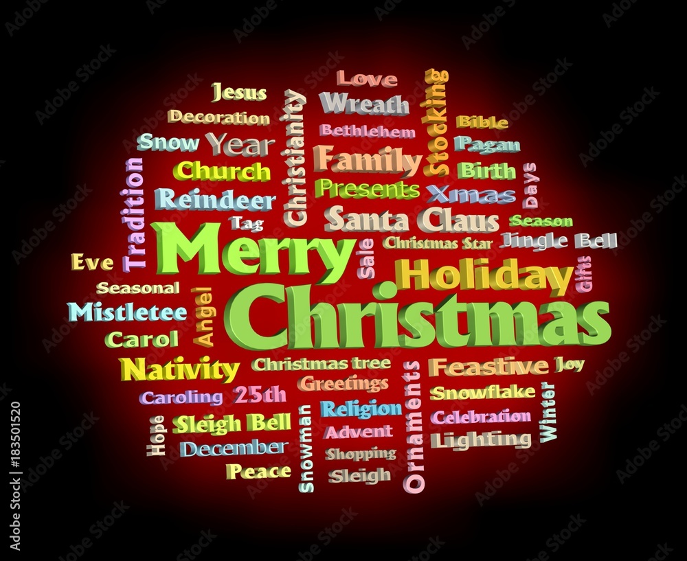 Merry Christmas Words Greetings