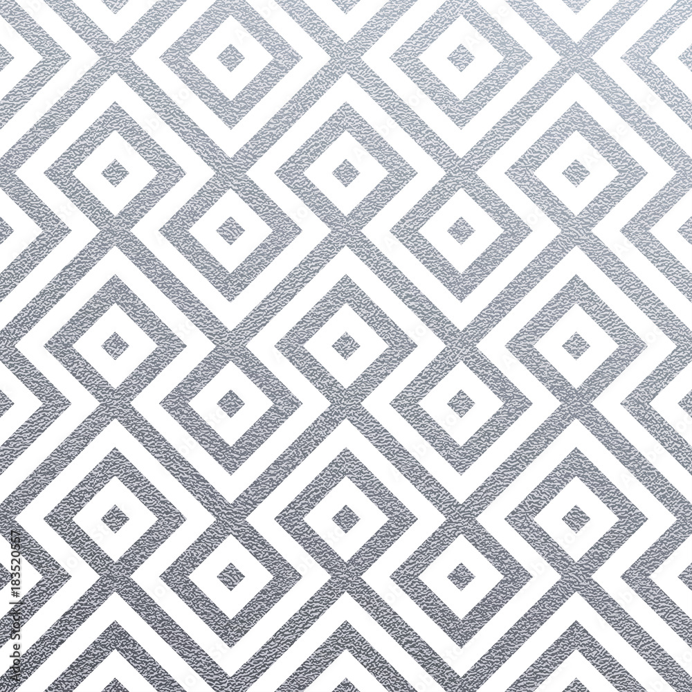 Geometric silver seamless pattern with glitter texture of abstract ...