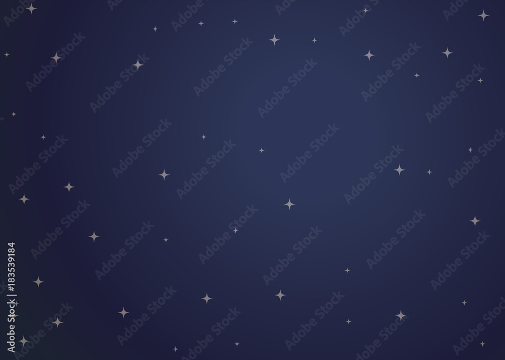 Starry sky background vector Stock Vector | Adobe Stock
