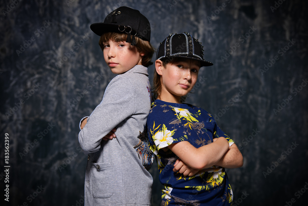 cool modern kids Stock Photo | Adobe Stock