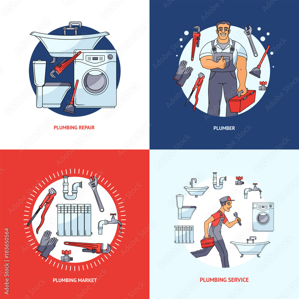 Running Plumber Logo