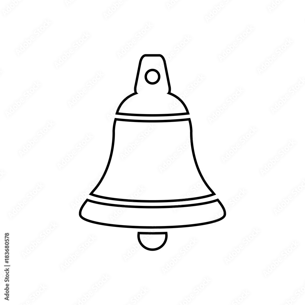 Campanas Blancas En Una Cuerda