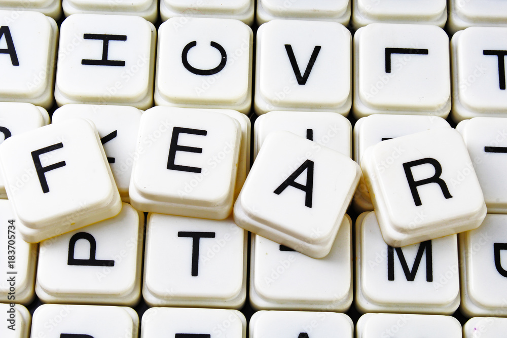 Fear text word crossword. Alphabet letter blocks game texture ...
