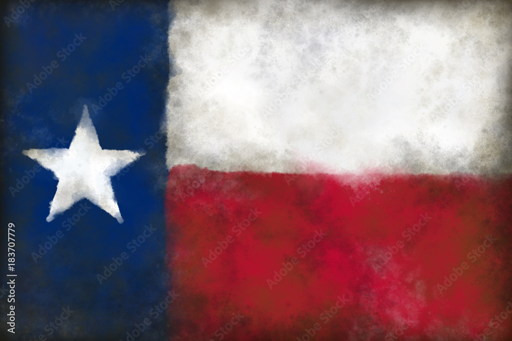 flag of texas Stock Illustration | Adobe Stock