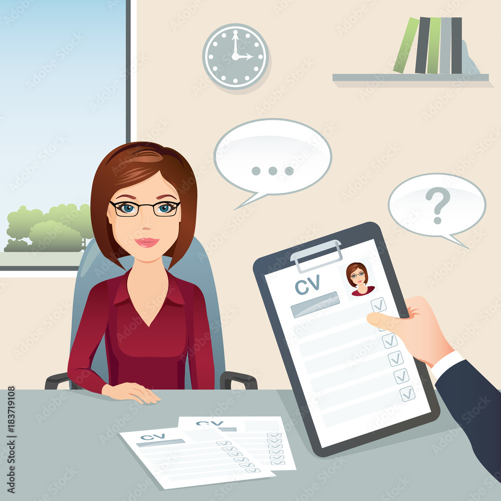 Job Interview Question Cartoon