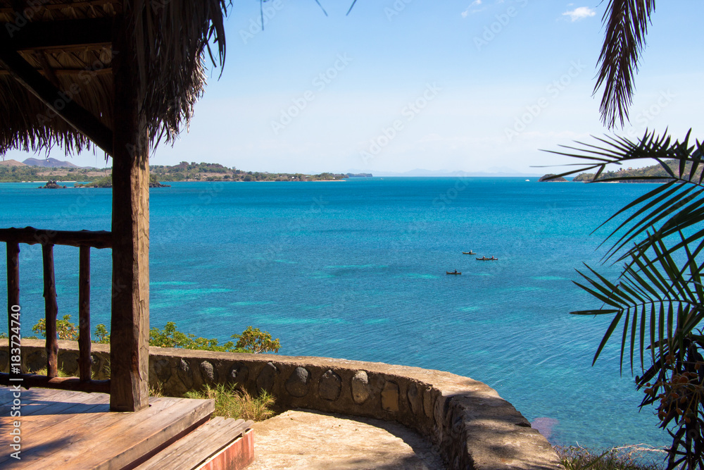 Beautiful Beach in Nosy be Madagascar Stock Photo | Adobe Stock