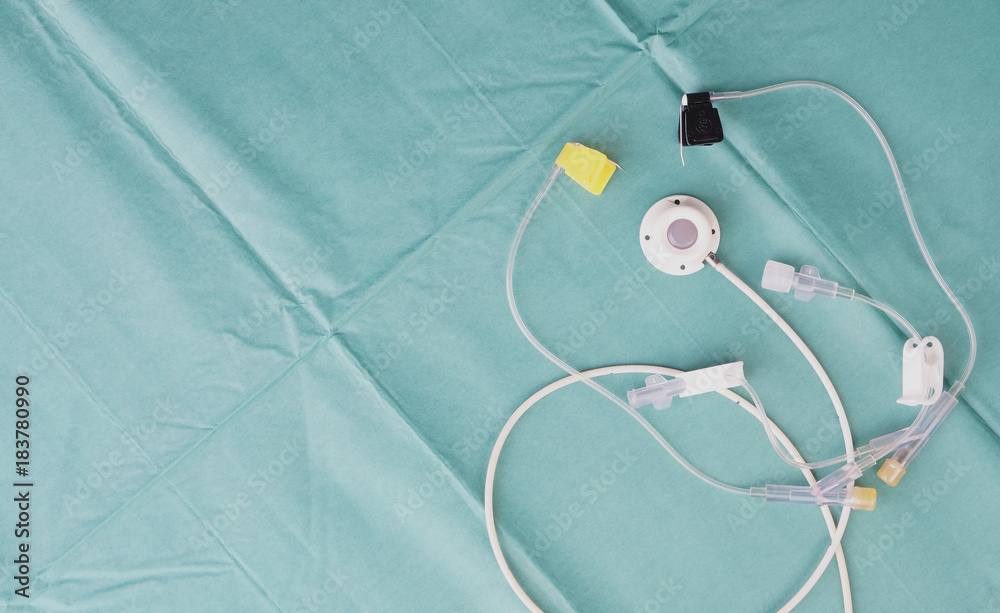 Central venous access device and needle Stock Photo | Adobe Stock