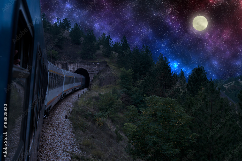 Midnight Moon Train
