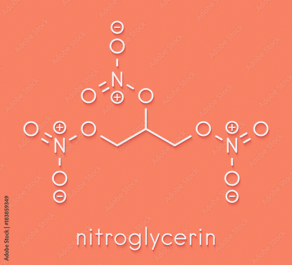 Nitroglycerin Structure