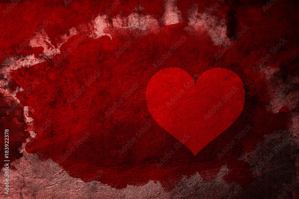 Heart Wall, Background, Stage and Stage Design Stock Photo | Adobe Stock