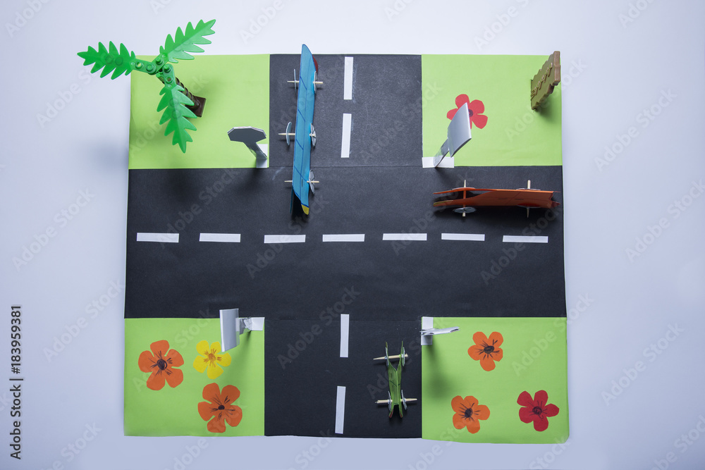 Do it yourself or handmade "Safety first,safety on road, save child ...