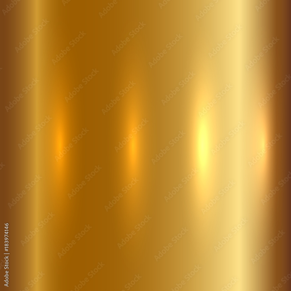 Vector illustration of gold background Stock Vector | Adobe Stock