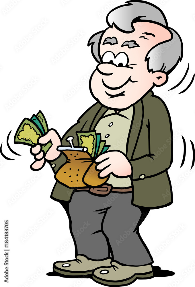 Man With Money Animated
