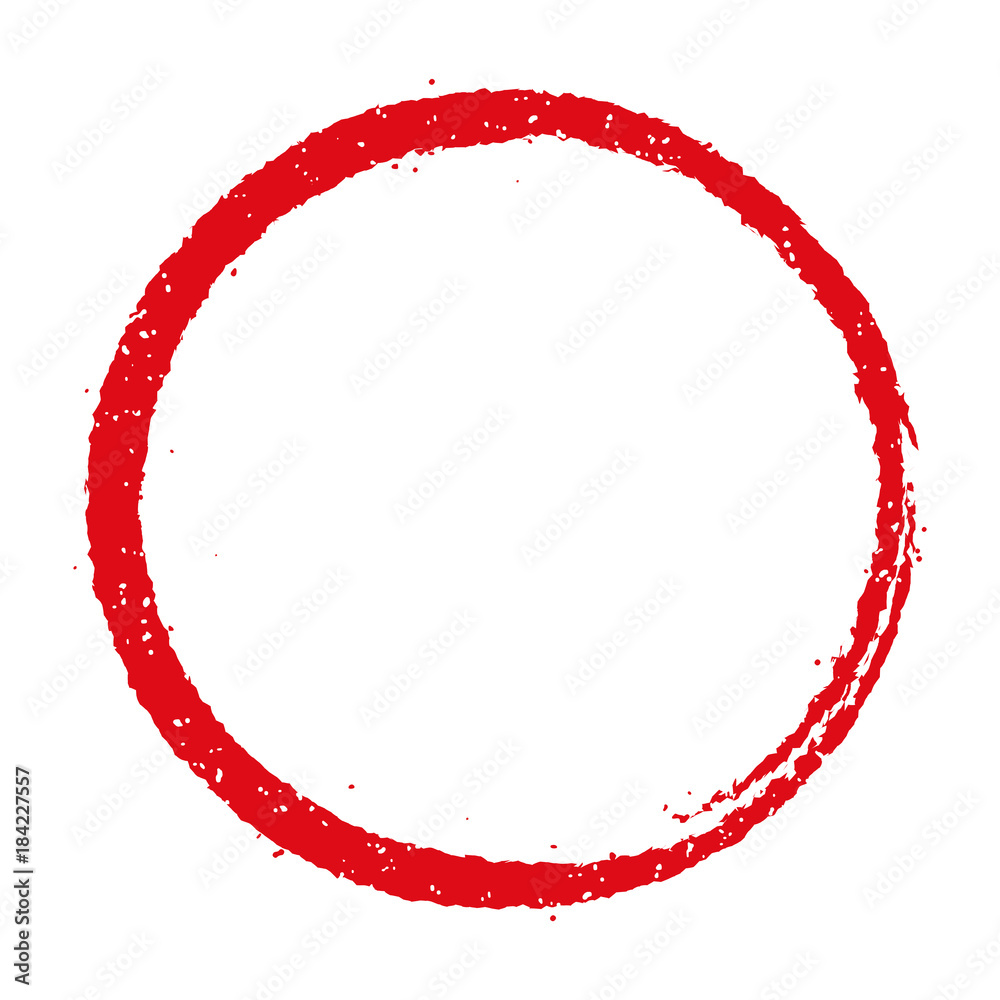 circle stamp frame illustration Stock Vector | Adobe Stock