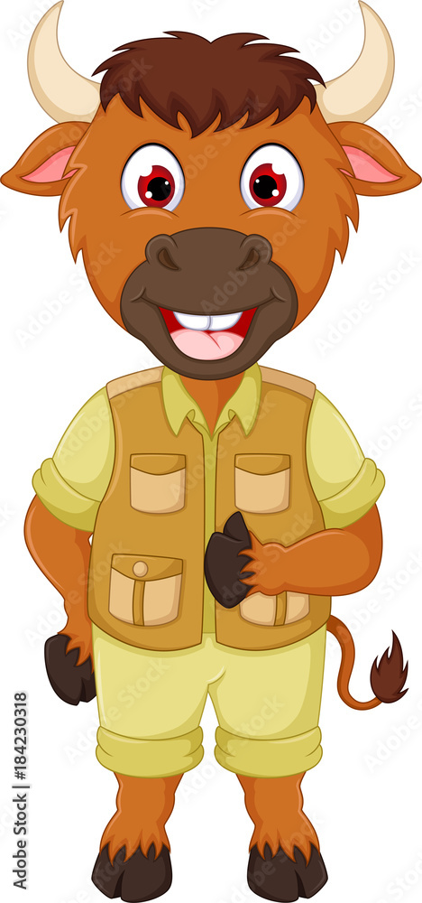 Laughing Bull Clipart