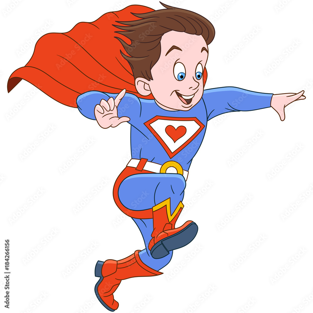 Flying Superhero Kids