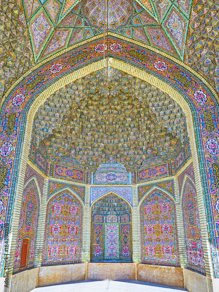 Islamic architecture of Shiraz, Iran Stock Photo | Adobe Stock