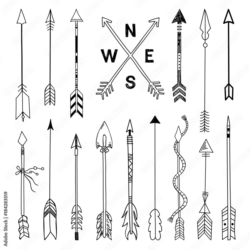 Vintage Arrow Illustration