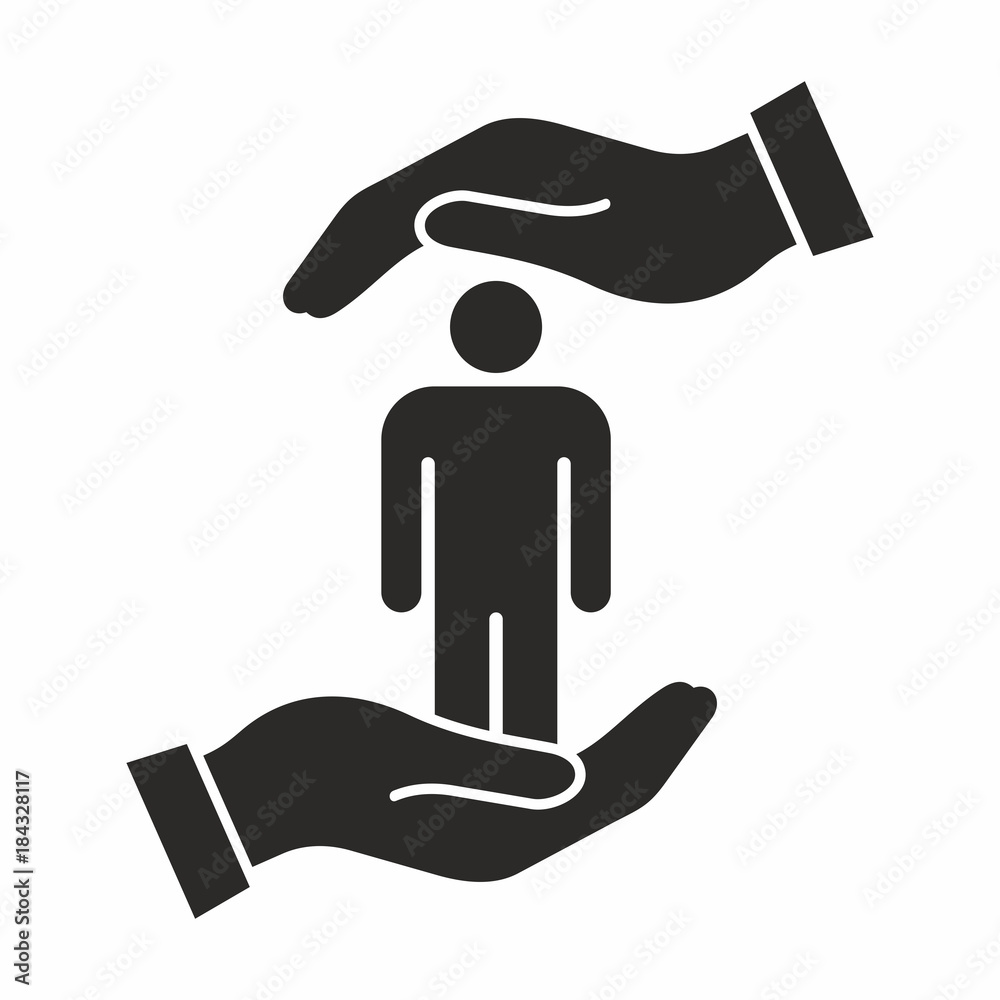 Life insurance vector icon Stock Vector | Adobe Stock