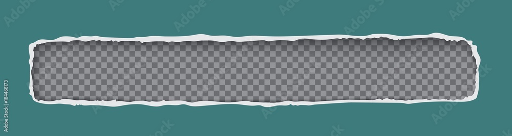 Torn paper frame vector template Stock Vector | Adobe Stock