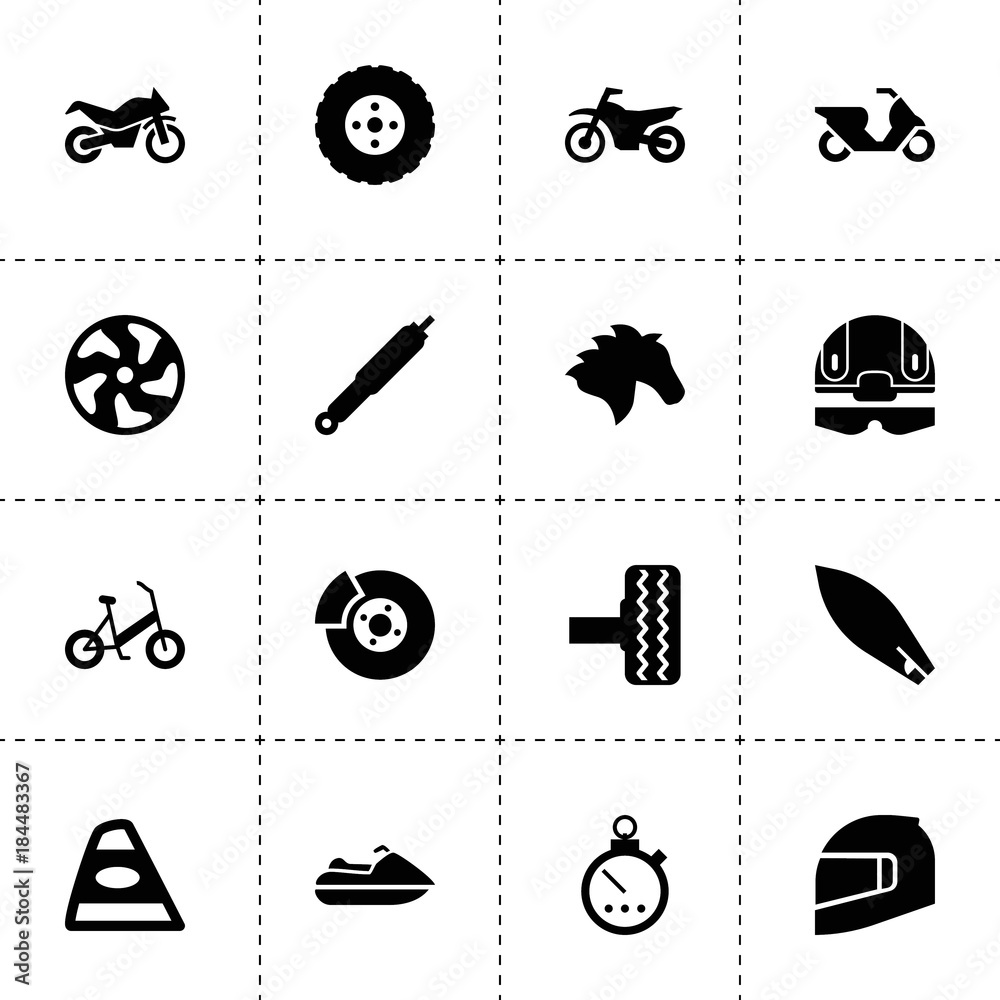 Race icons. vector collection filled race icons Stock Vector | Adobe Stock