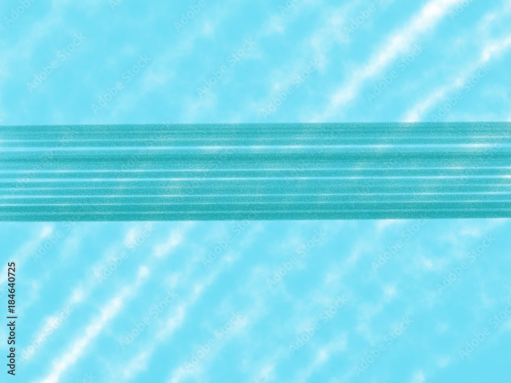 Colorful hand drawn bright blue abstract chalk texture stripe ...