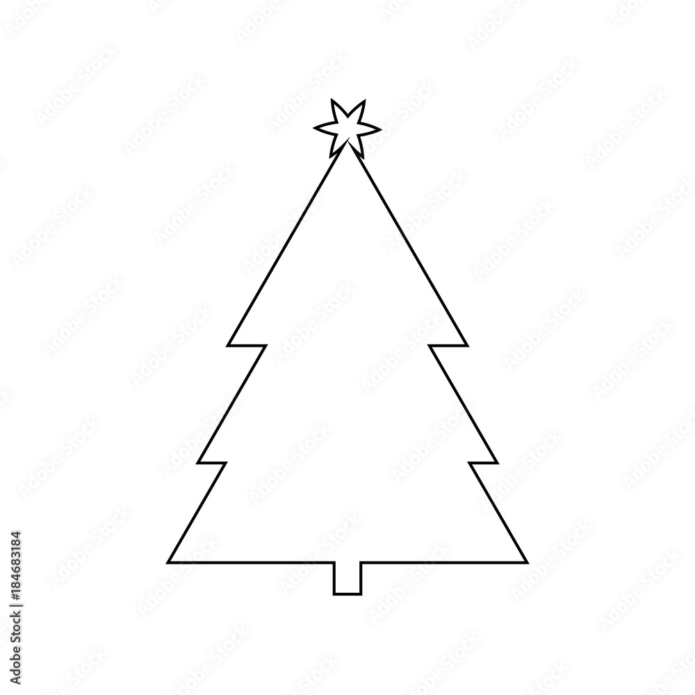 Simple Christmas Tree Shape