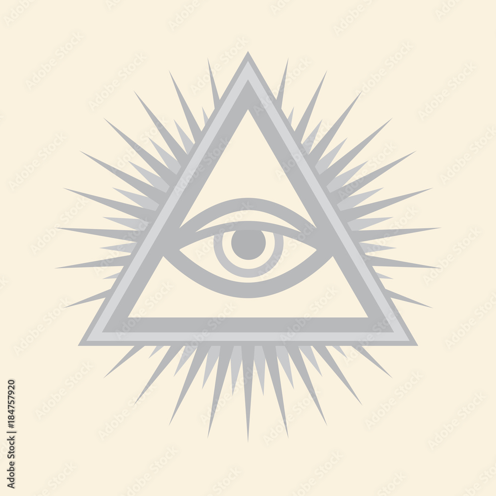 All-Seeing Eye of God (The Eye of Providence | Eye of Omniscience ...