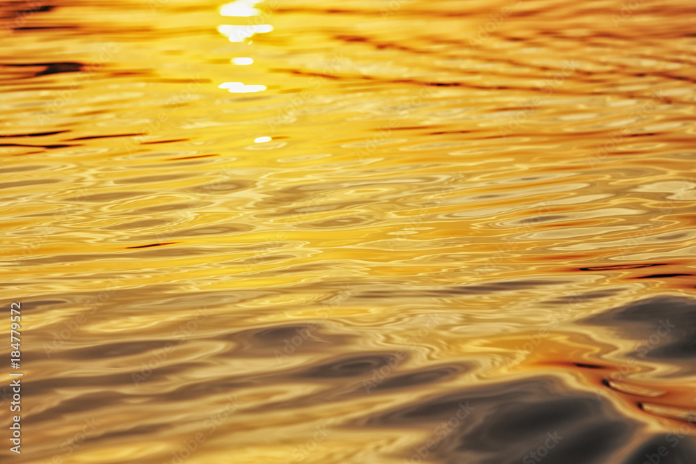 texture golden water Stock Photo | Adobe Stock