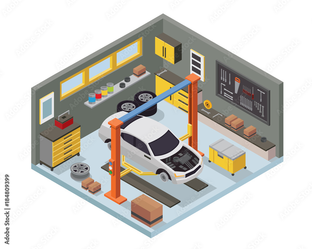 Automotive Workshop Layout