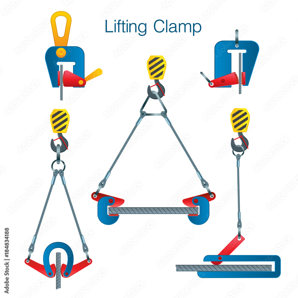 Types of lifting clamps for metal products. Rules for using a lifting ...
