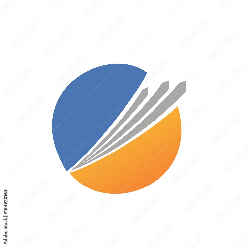 round logo Stock Vector | Adobe Stock