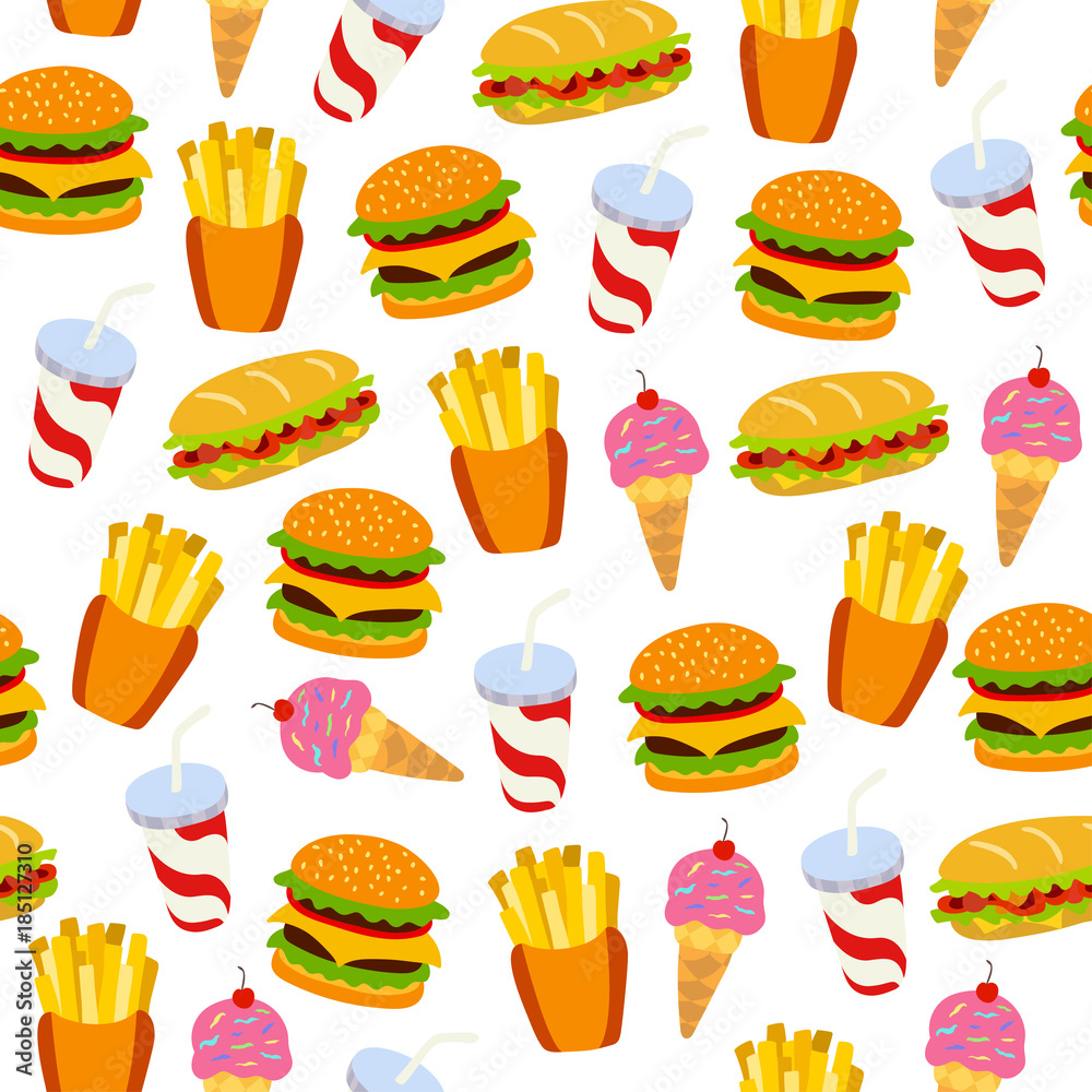 Fast Food Texture