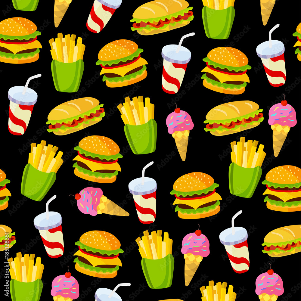 Fast Food Texture