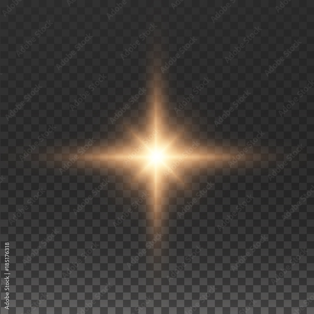 Merry Christmas,The bright star the birth of Jesus isolated on ...