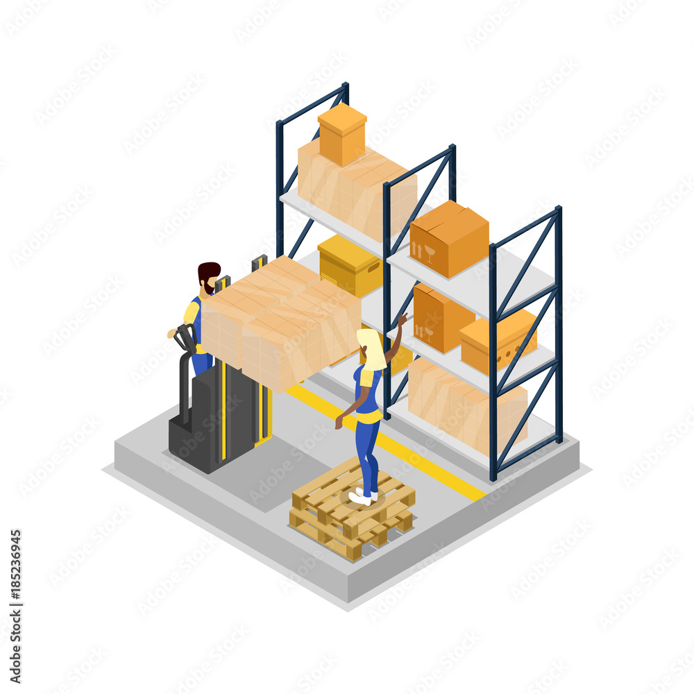 Warehouse Storage Icons